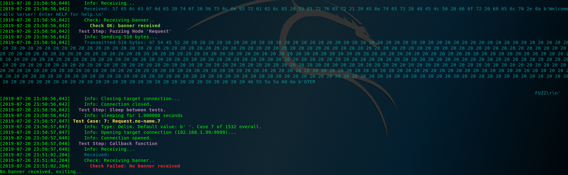Exploit Development Vulnserver Gter Limited Buffer Space Socket 5449