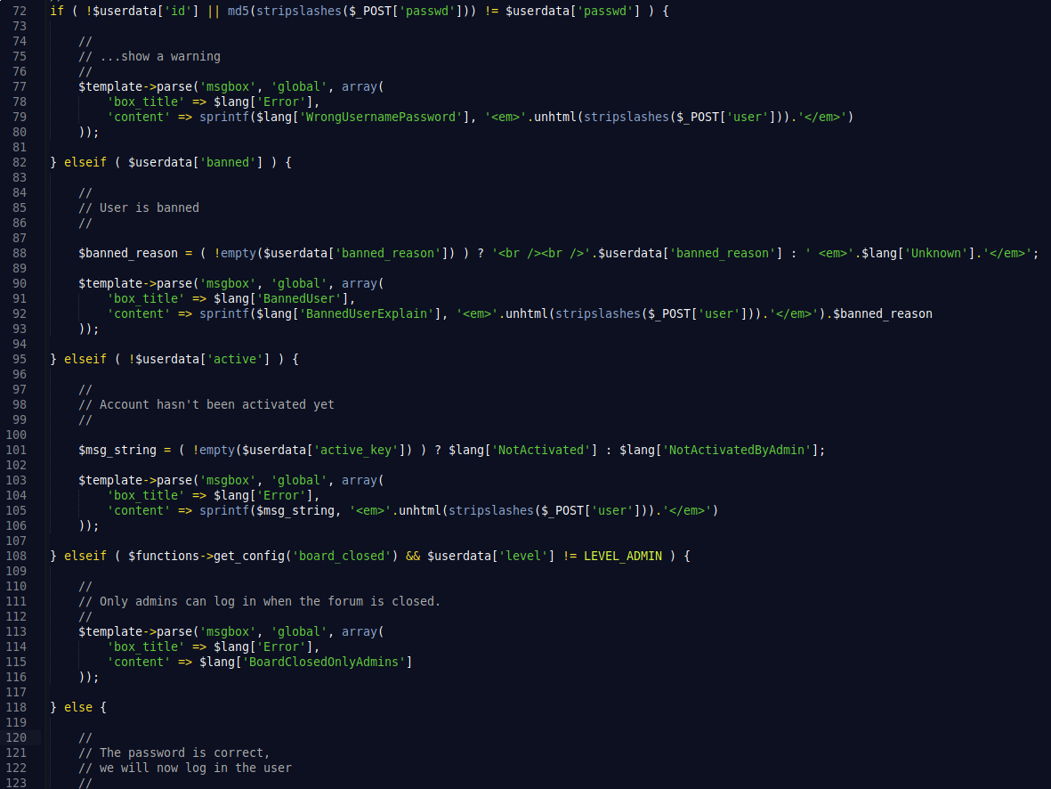 CVE-2020-8088 – UseBB Forum 1.0.12 – PHP Type Juggling vulnerability ...